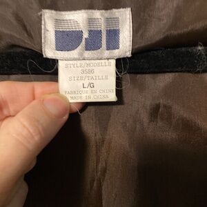 Vintage DJI | Jackets & Coats | Vintage 98s Dji Large Brown Real ...